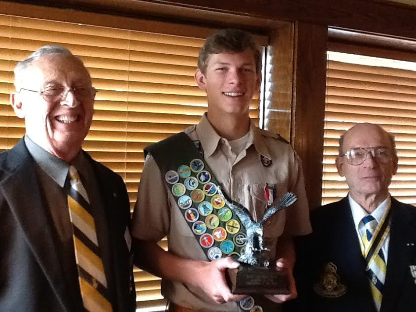 Eagle Scout Jack Fink receives award – Iowa SAR