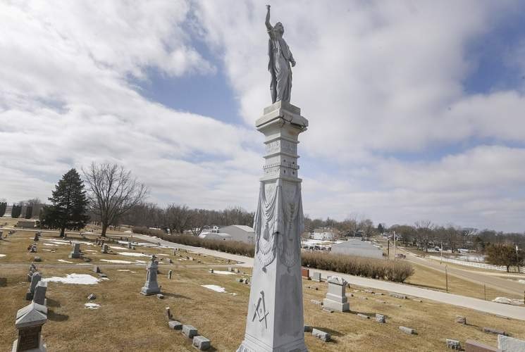 Springville Revolutionary War monument restored – Iowa SAR